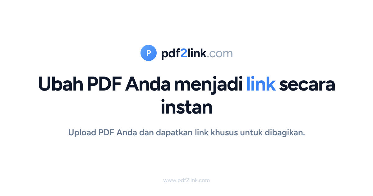 PDF ke Link - Bagikan PDF Secara Instan